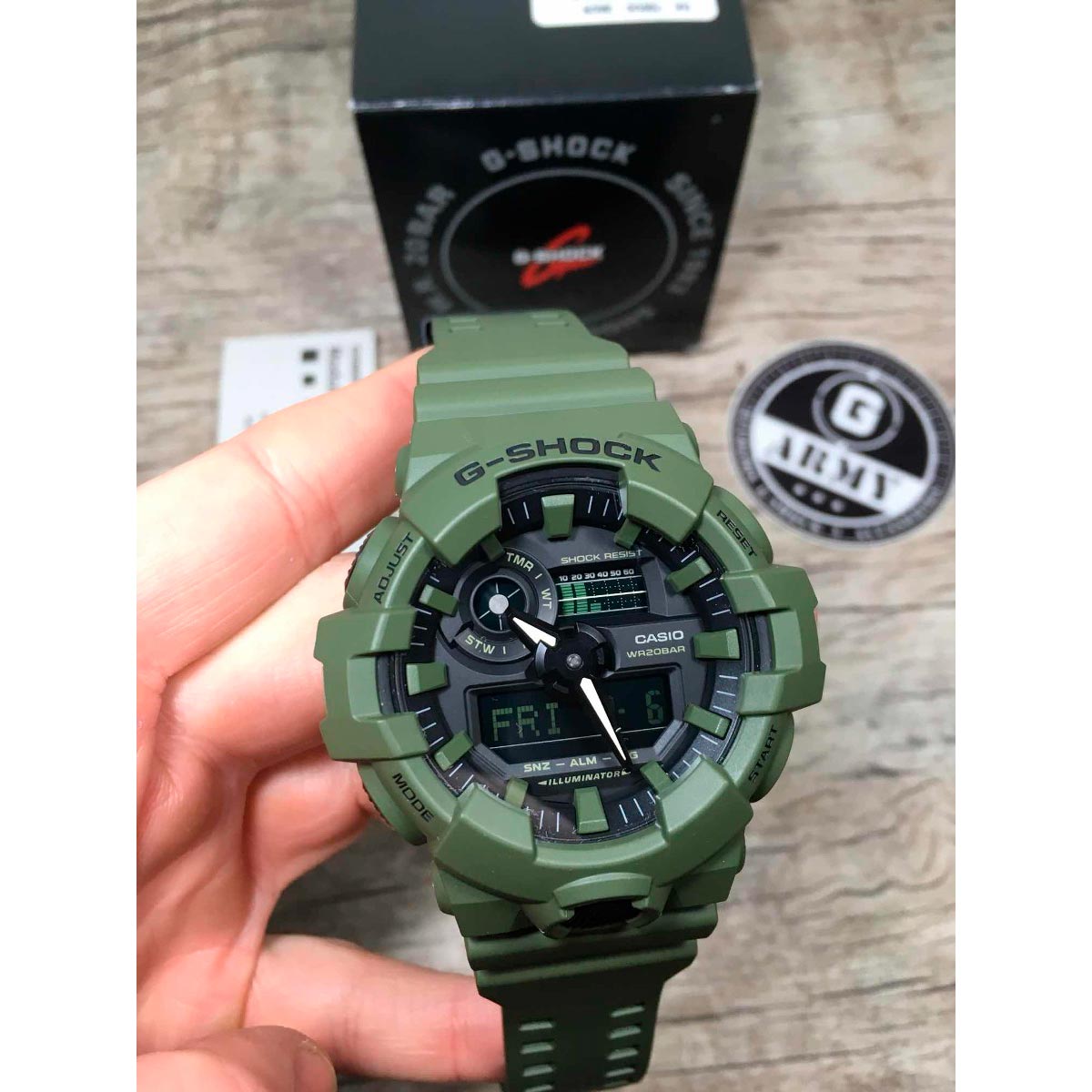 Reloj Casio G-Shock GA700UC-3A Militar Digital Analógico » Macho Accesorios