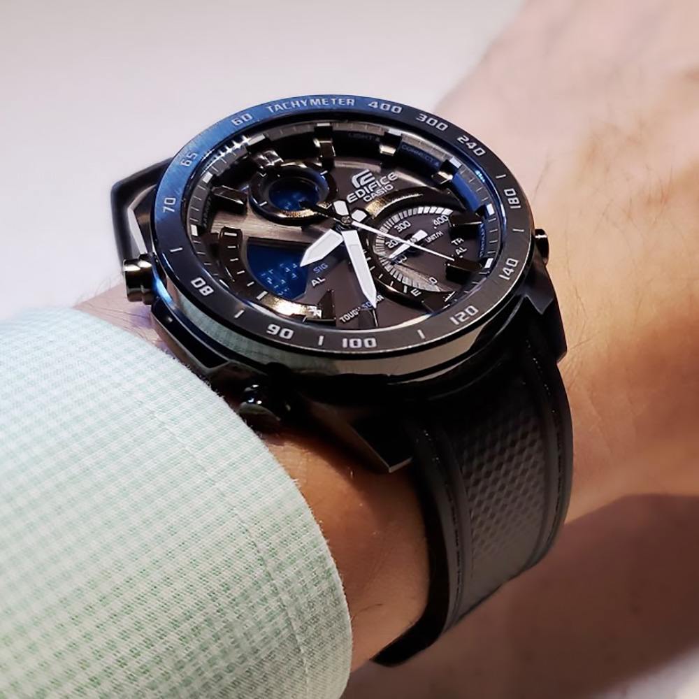 Reloj Casio Edifice ECB-900PB-1A Solar Bluetooth » Macho Accesorios