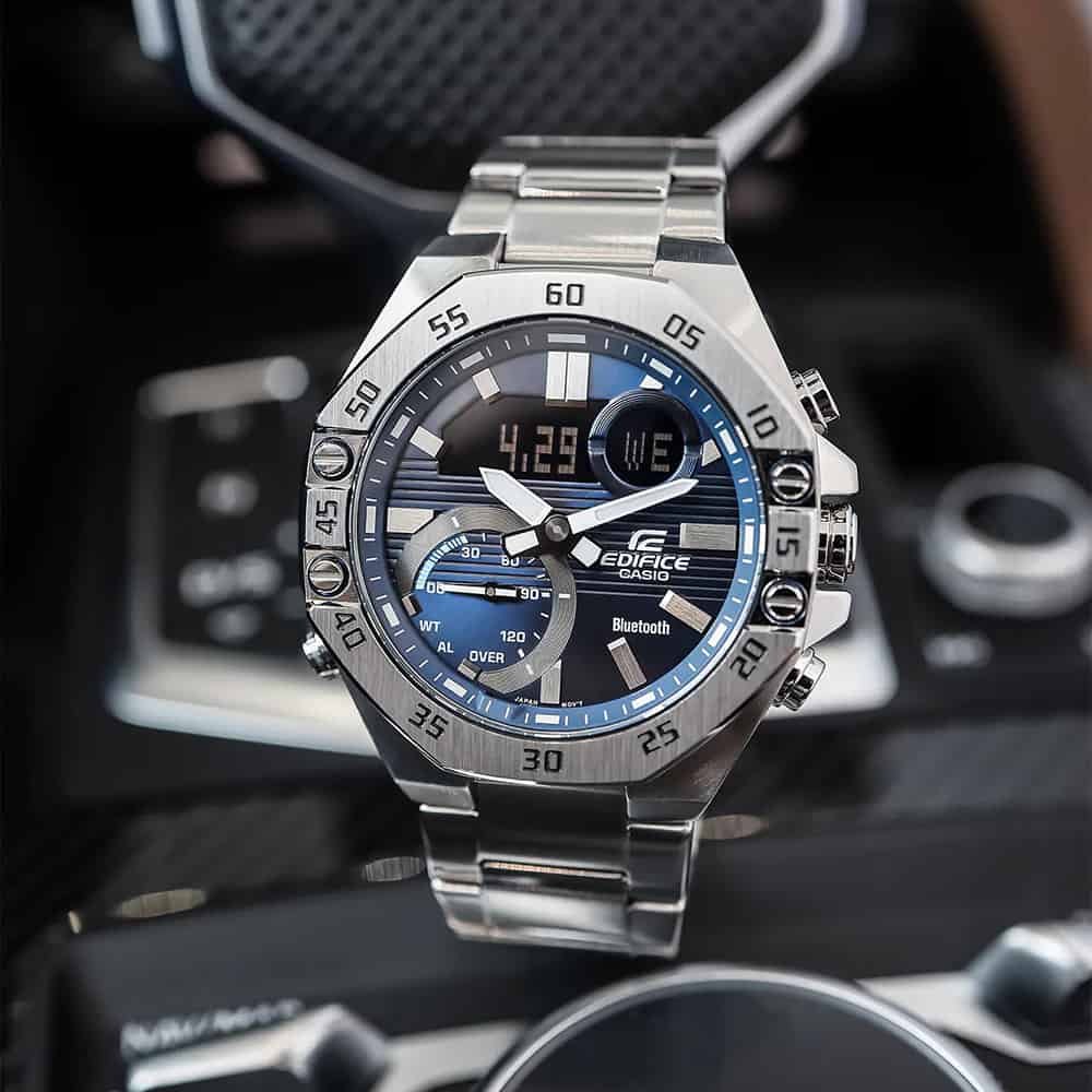 Reloj Casio Edifice ECB-10D-2A Bluetooth » Macho Accesorios